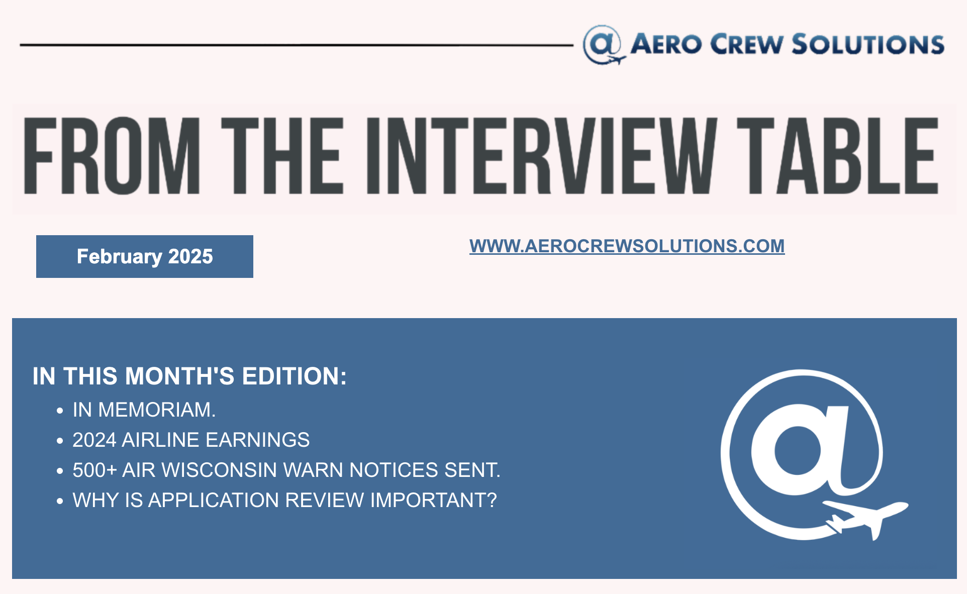 FROM THE INTERVIEW TABLE — Your Site Title (Copy)